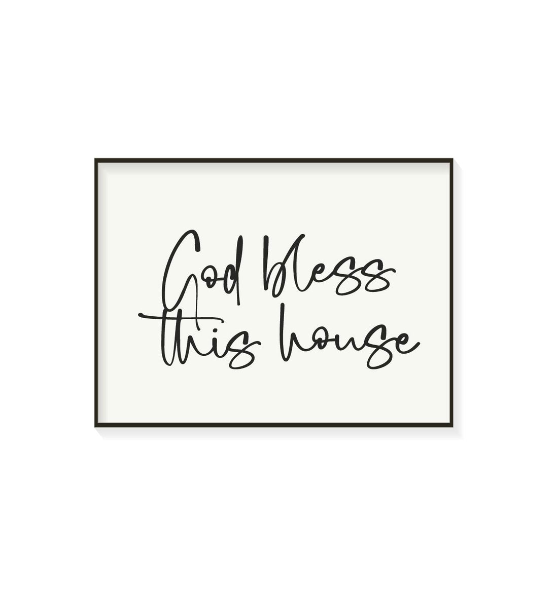 GOD BLESS THIS HOUSE WALL ARTS – Worshiper